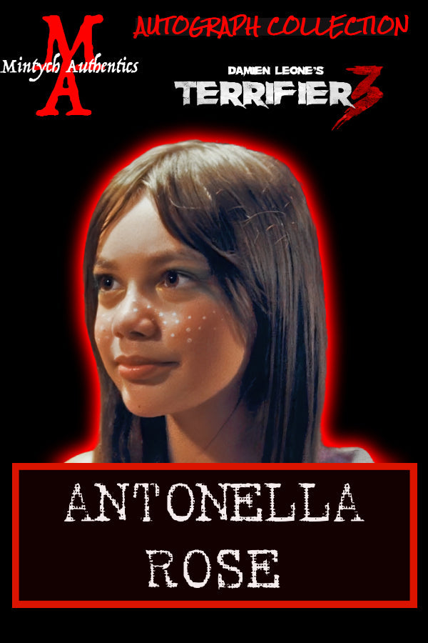 Antonella Rose Terrifier 3 Autograph Collection – Mintych Authentics