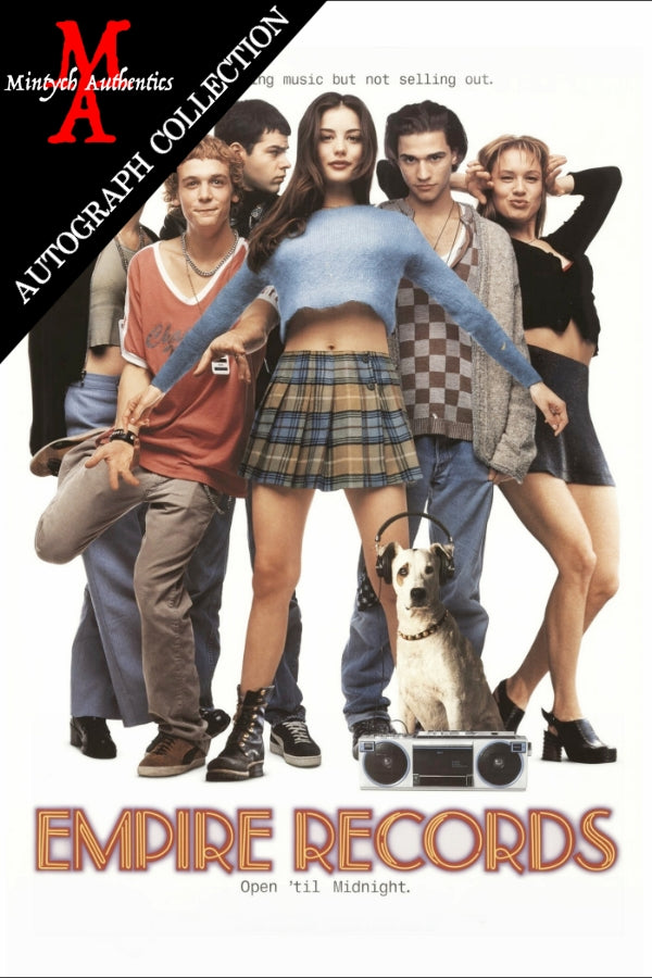 Empire Records Autograph Collection - Liv Tyler & Rex Manning! – Mintych Authentics