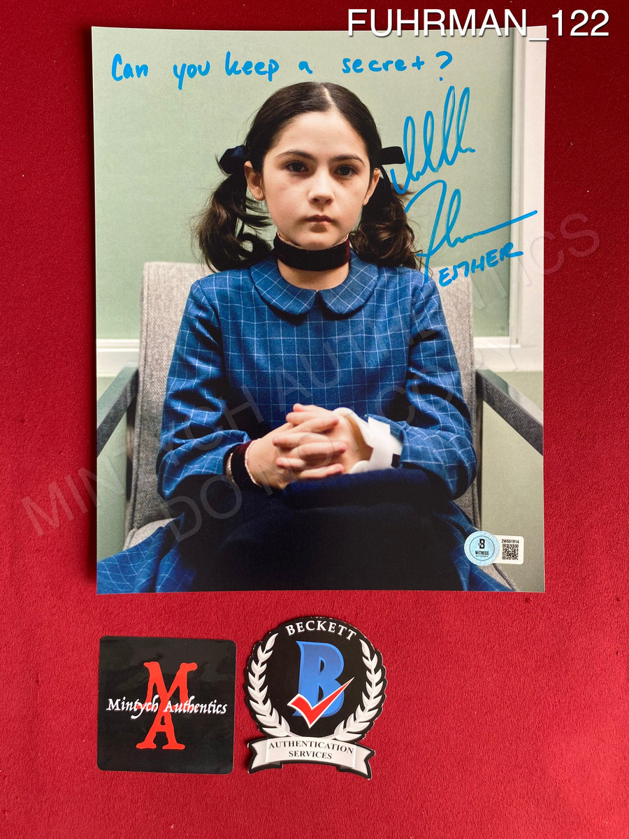FUHRMAN_122 - 8x10 Photo Autographed By Isabelle Fuhrman – Mintych Authentics