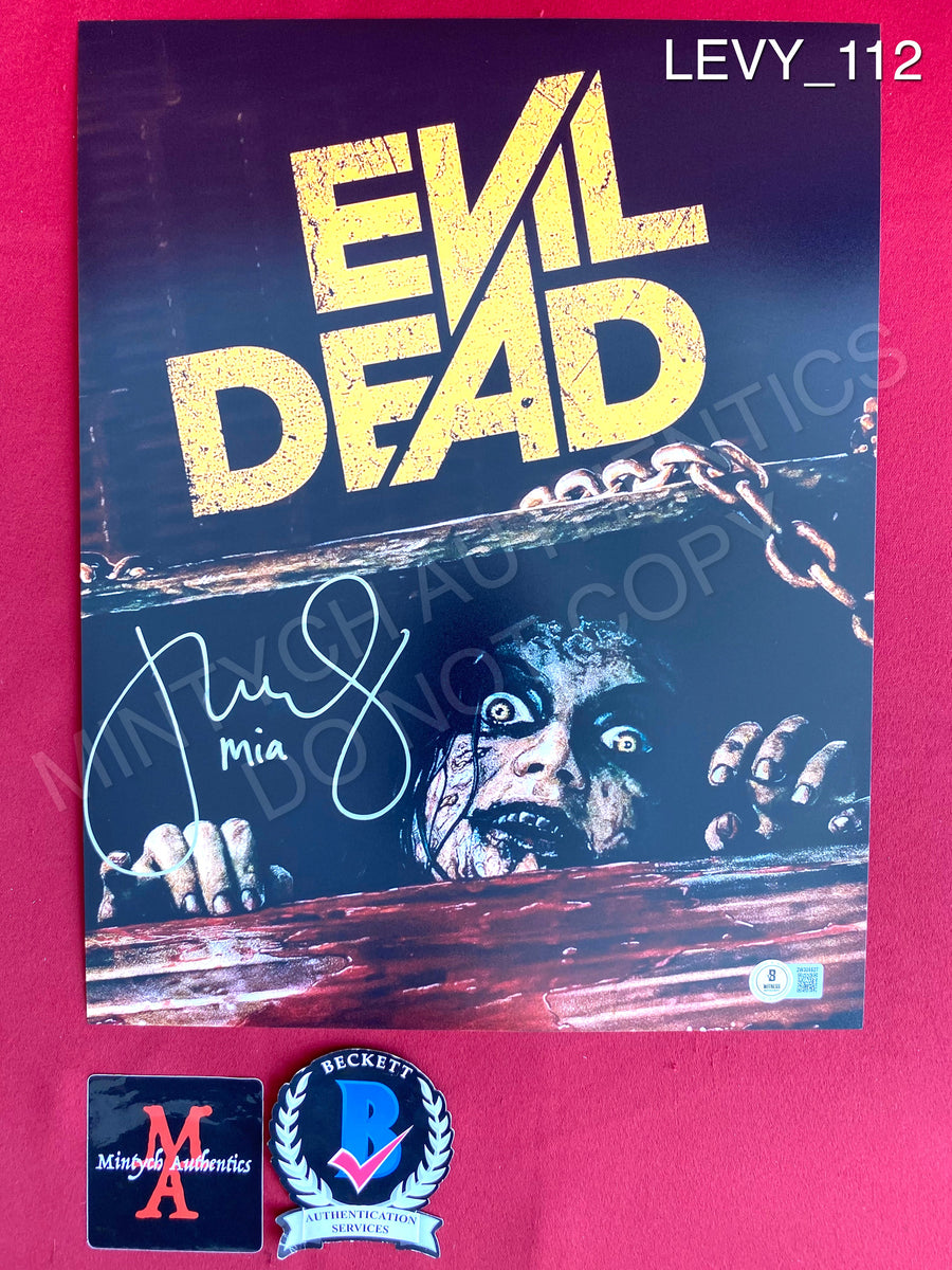 LEVY_112 - 11x14 Photo Autographed By Jane Levy – Mintych Authentics