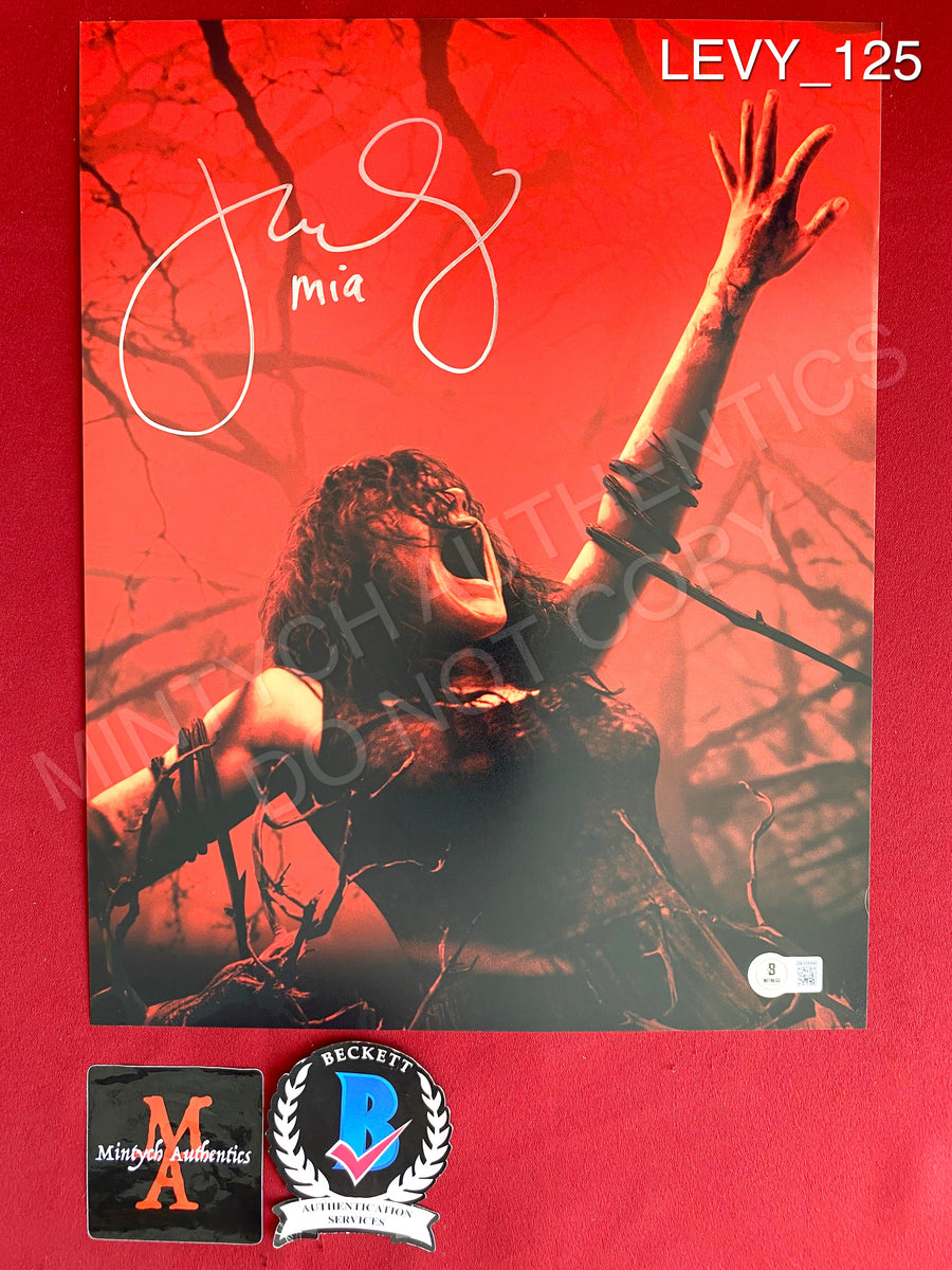 LEVY_125 - 11x14 Photo Autographed By Jane Levy – Mintych Authentics