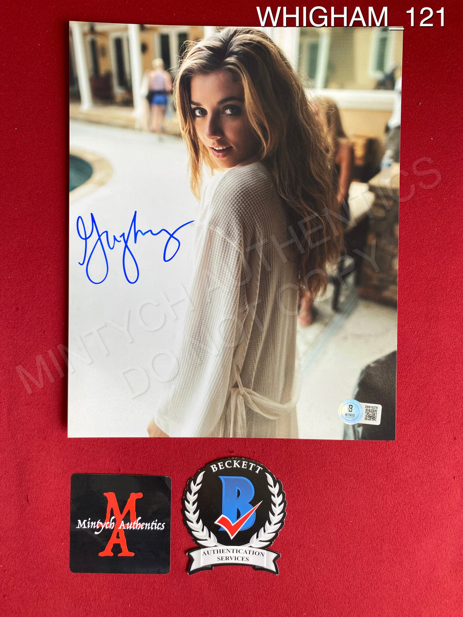 WHIGHAM_121 - 8x10 Photo Autographed By Giorgia Whigham – Mintych Authentics