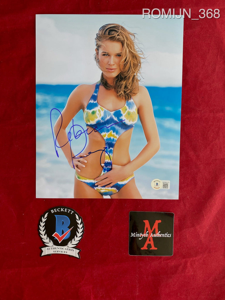 ROMIJN_368 - 8x10 Photo Autographed By Rebecca Romijn – Mintych Authentics