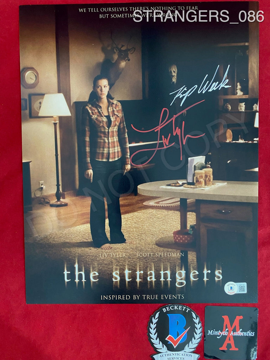 STRANGERS_086 - 11x14 Photo Autographed By Liv Tyler & Kip Weeks – Mintych Authentics