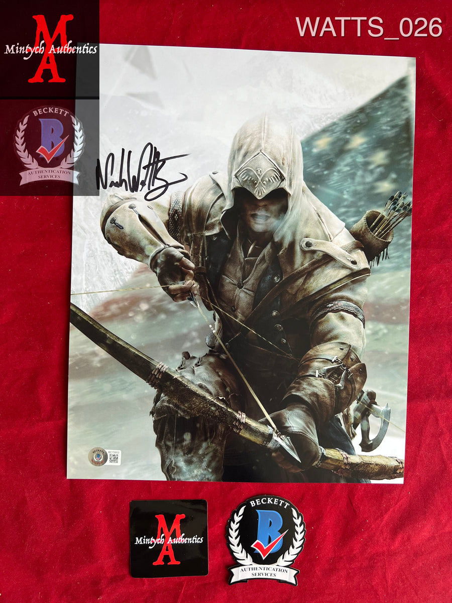 WATTS_026 - 11x14 Photo Autographed By Noah Watts – Mintych Authentics
