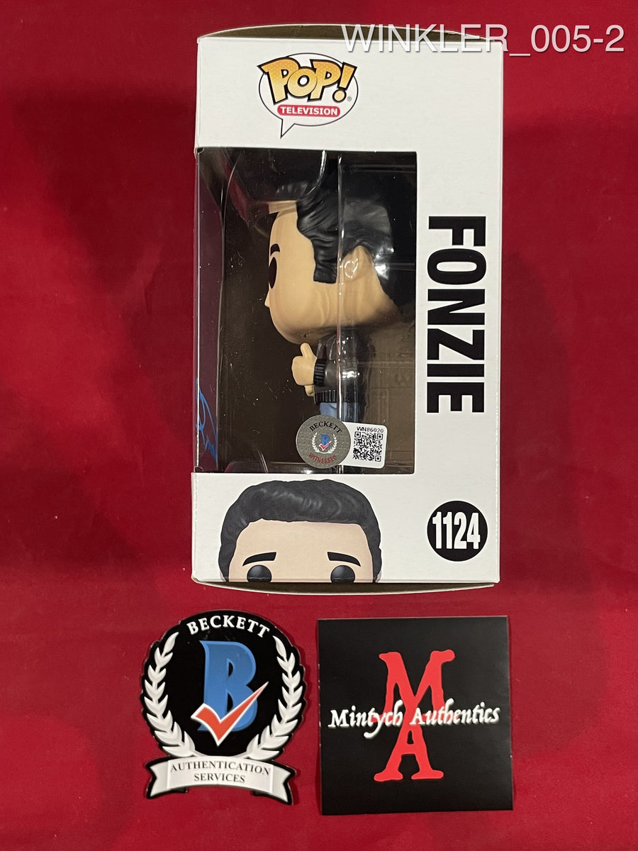 WINKLER_005 - Happy Days 1124 Fonzie Funko Pop! Autographed By Henry W – Mintych Authentics