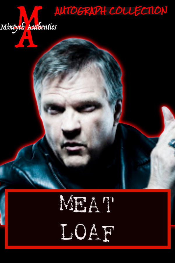 Meat Loaf Autographs – Tagged "Fight Club" – Mintych Authentics