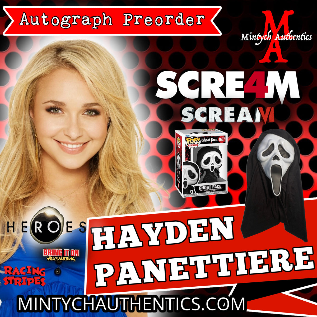 Hayden Panettiere Autograph Preorder – Mintych Authentics