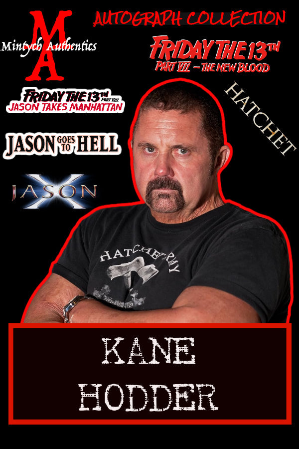 Kane Hodder Jason Voorhees Horror Autographs – Mintych Authentics