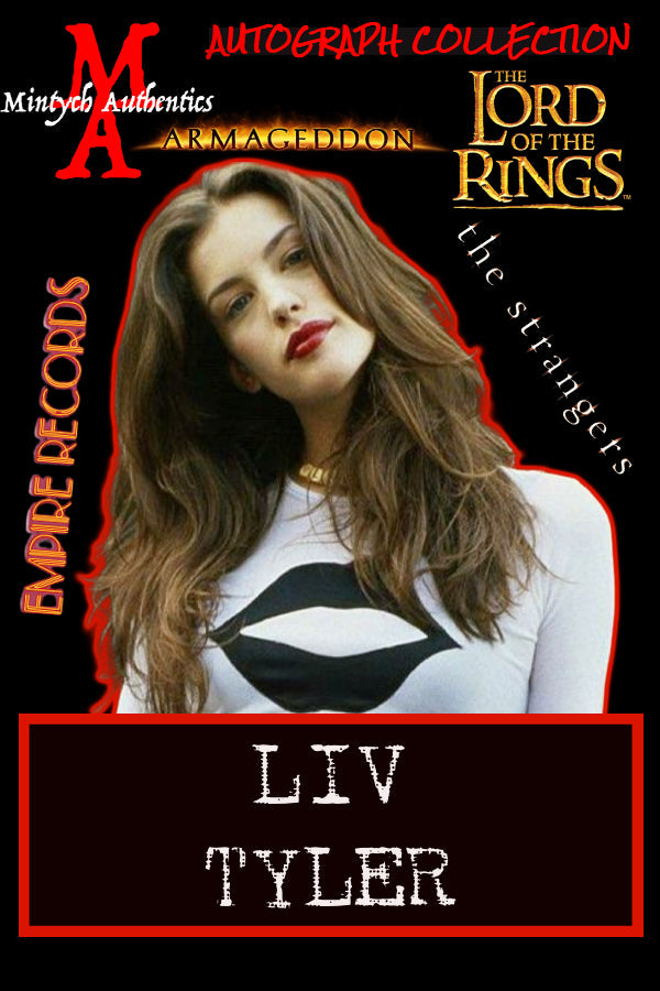 Liv Tyler Autographs from The Lord Of The Rings, Empire Records & The ...