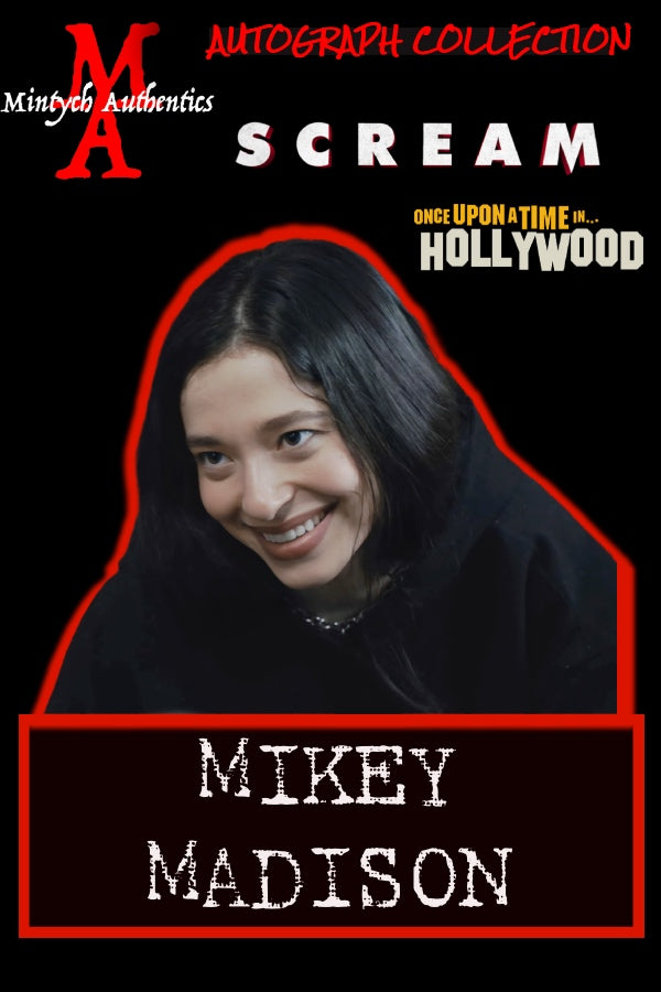 Mikey Madison Scream Autographs – Mintych Authentics