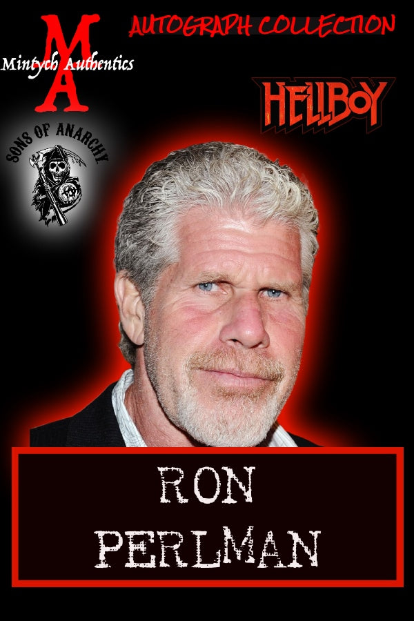 Ron Perlman Autograph Collection – Mintych Authentics