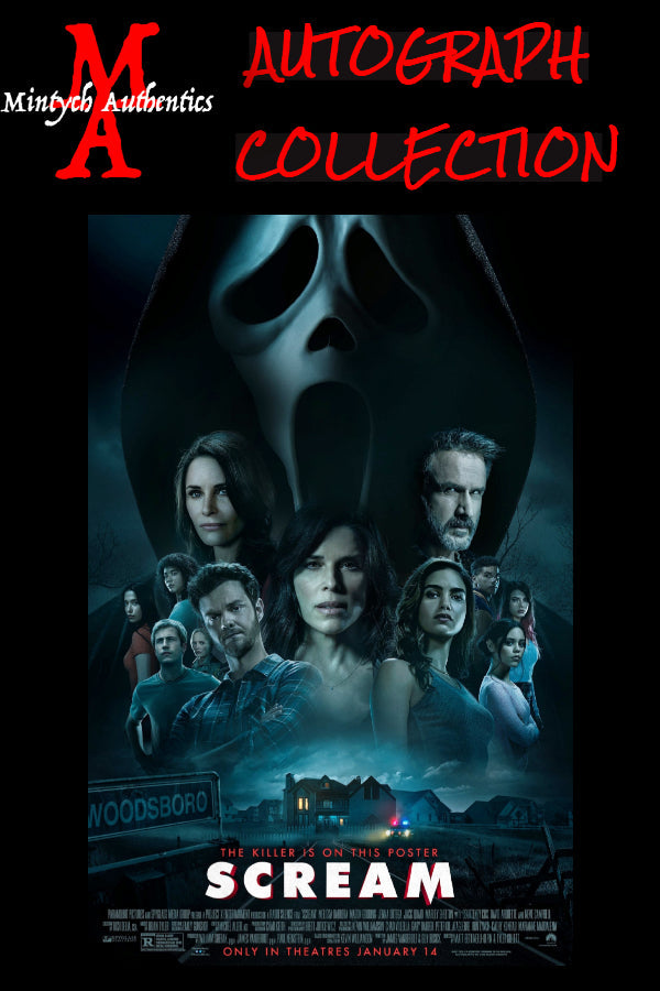 Scream (2022) Horror Autograph Collection – Mintych Authentics