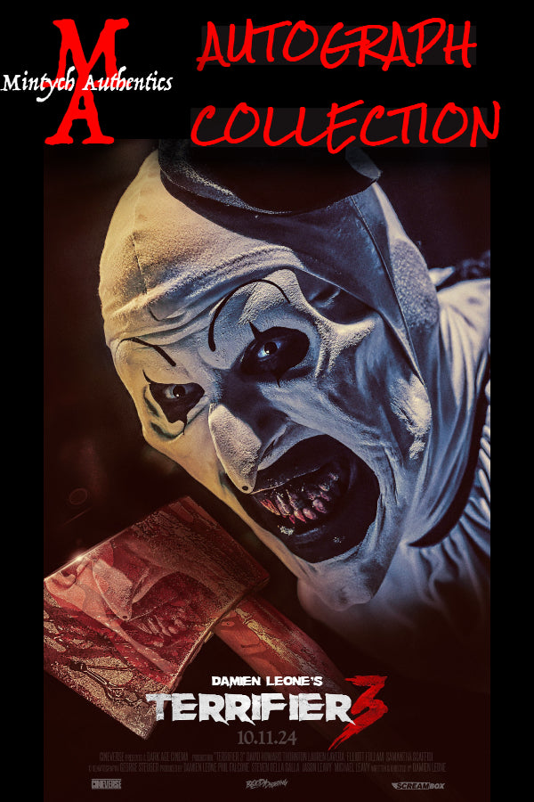 Terrifier 3 Autograph Collection - Art The Clown – Mintych Authentics