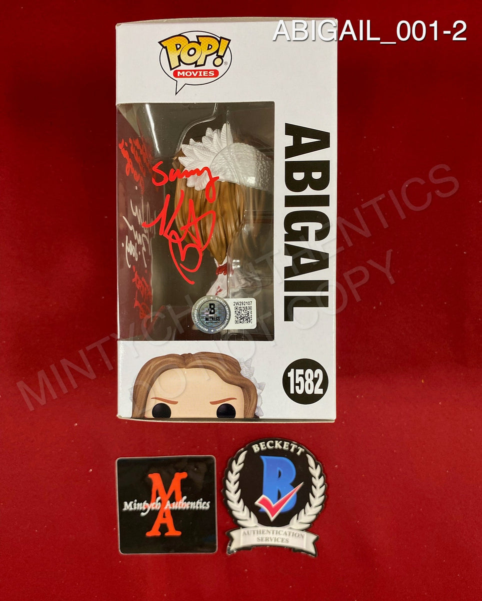 ABIGAIL_001 - Abigail 1582 Abigail Pop Funko Pop! Autographed By Alish – Mintych Authentics
