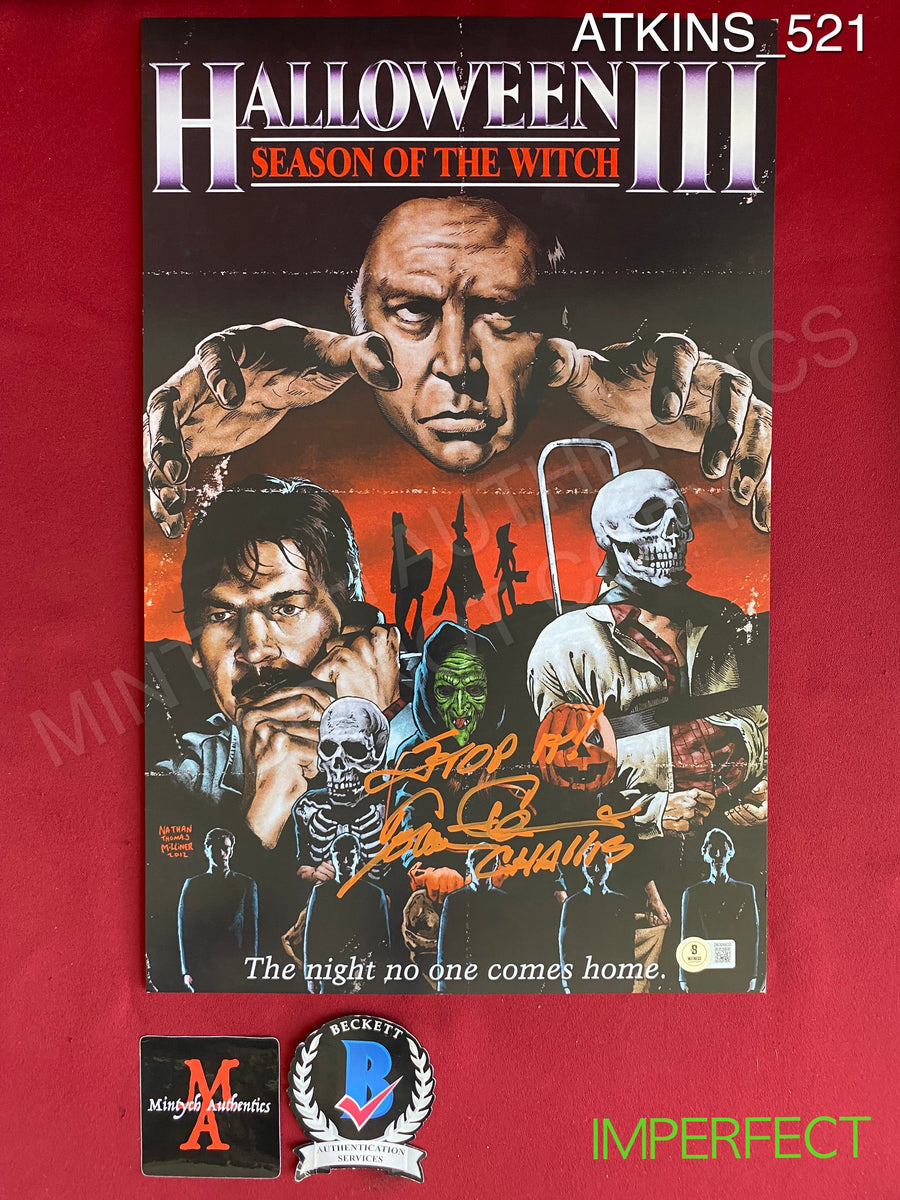 ATKINS_521 - 11x17 Photo (IMPERFECT) Autographed By Tom Atknis ...