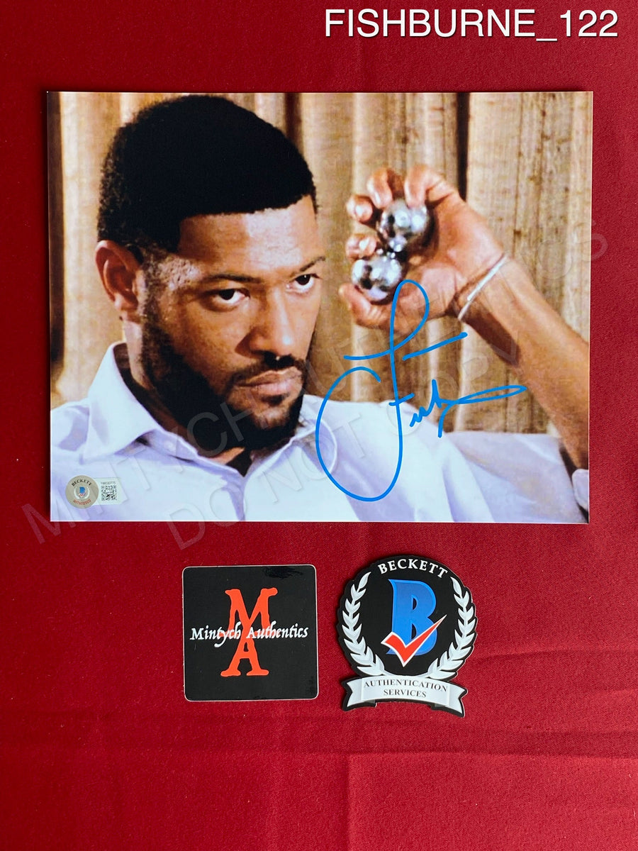 FISHBURNE_122 - 8x10 Photo Autographed By Laurence Fishburne – Mintych ...