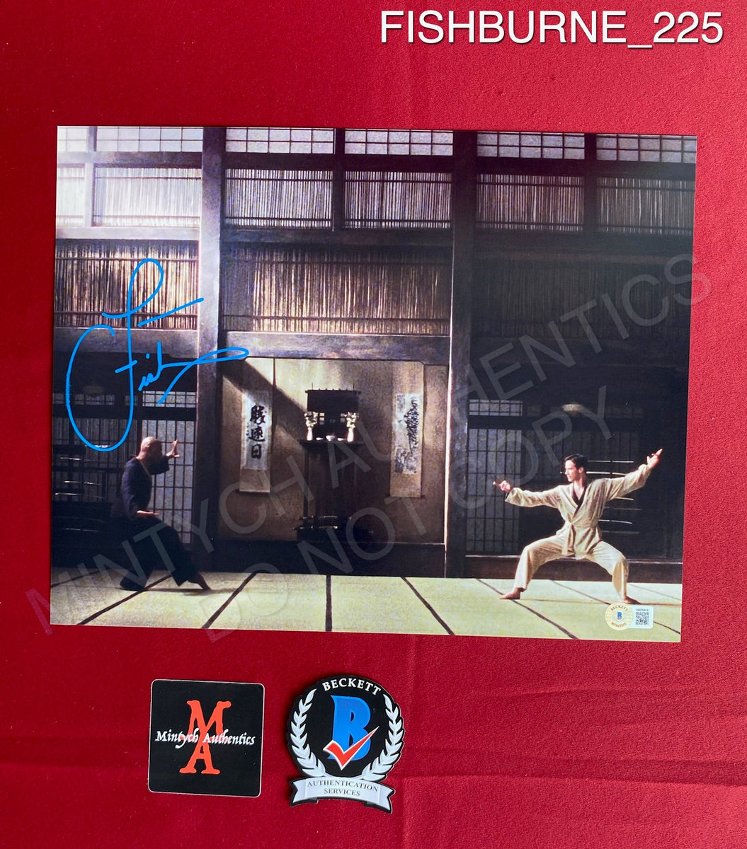 FISHBURNE_225 - 11x14 Photo Autographed By Laurence Fishburne – Mintych ...