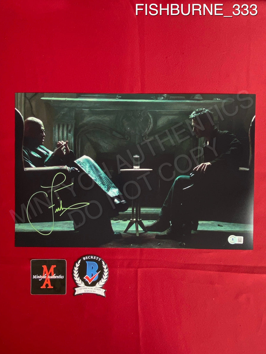 FISHBURNE_333 - 11x17 Photo Autographed By Laurence Fishburne – Mintych ...