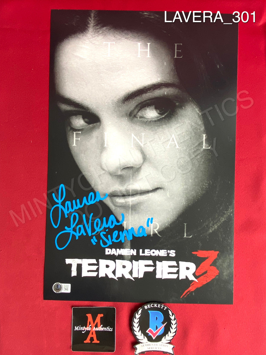 LAVERA_301 - 11x17 Photo Autographed By Lauren LaVera – Mintych Authentics