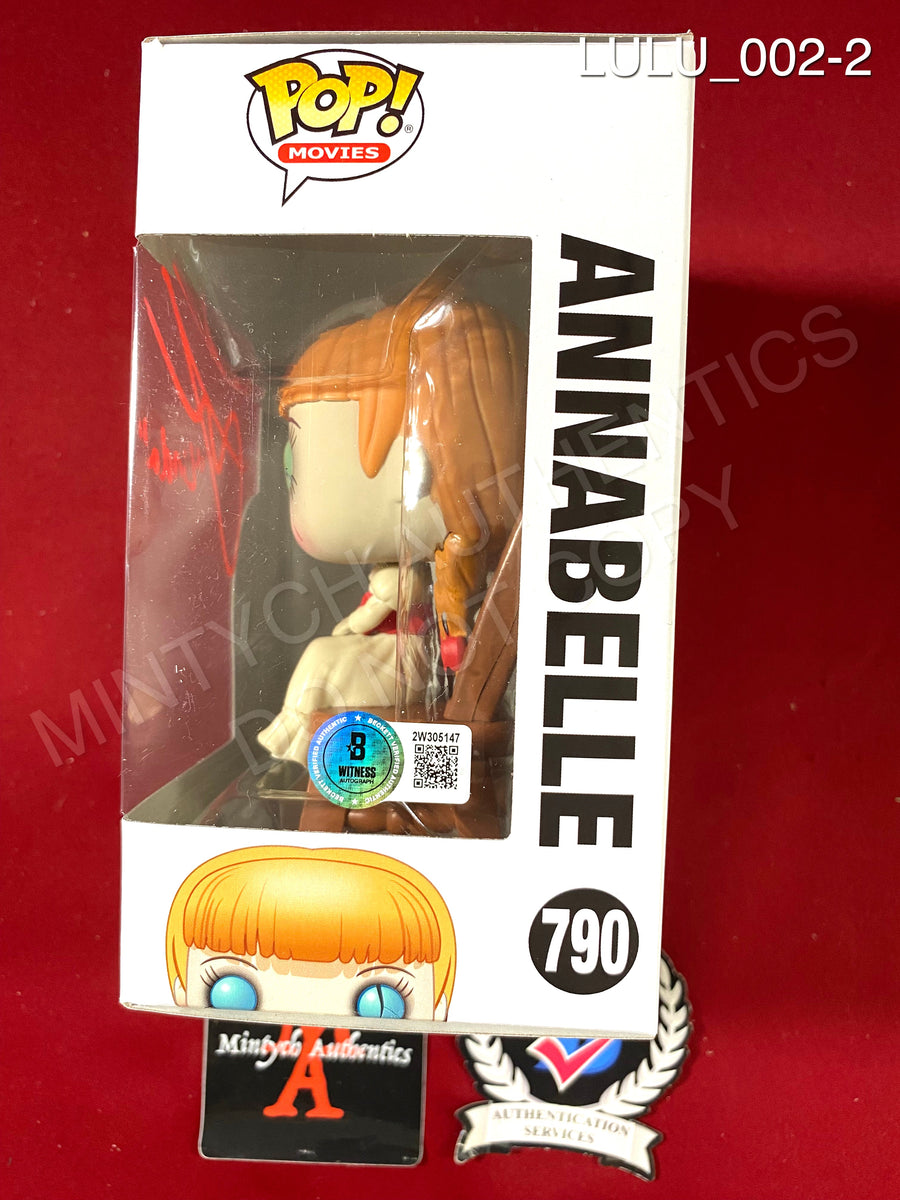 LULU_002 - Annabelle Comes Home 790 Annabelle Funko Pop! Autographed B ...