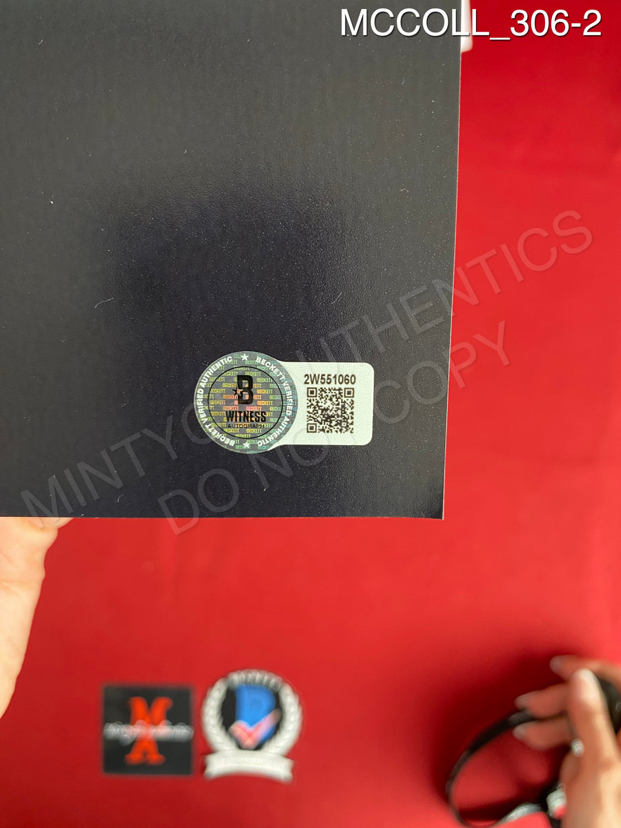 MCCOLL_306 - 11x17 Photo Autographed By Alex McColl – Mintych Authentics