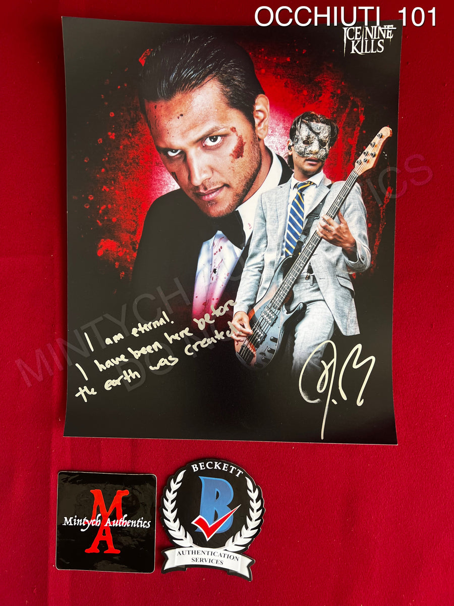 OCCHIUTI_101 - 8x10 Photo Autographed By Joe Occhiuti – Mintych Authentics