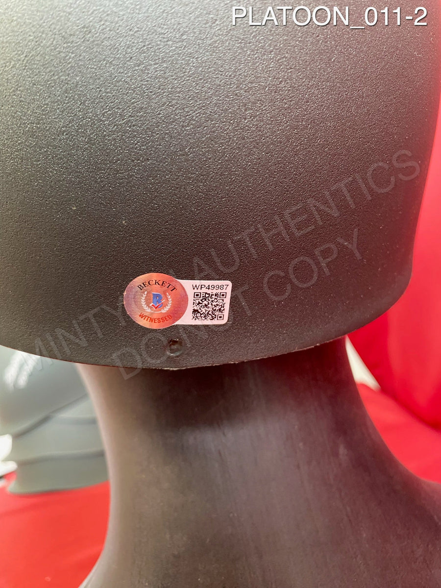 PLATOON_011 - Replica Vietnam Helmet Autographed By John C. McGinley ...