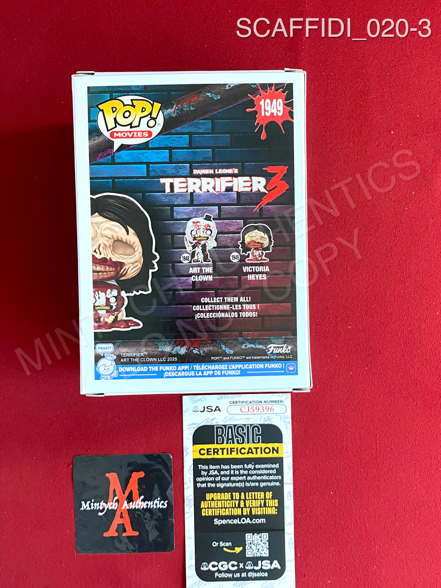 SCAFFIDI_020 - Terrifier 3 1949 Victoria Heyes Funko Pop! Autographed ...