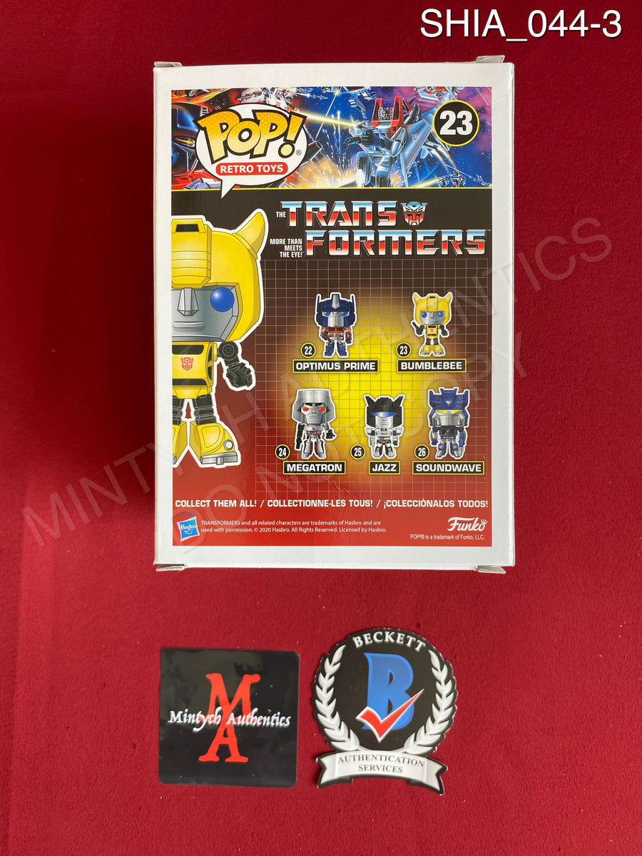 SHIA_044 - Transformers 23 Bumblebee Funko Pop! Autographed By Shia La ...