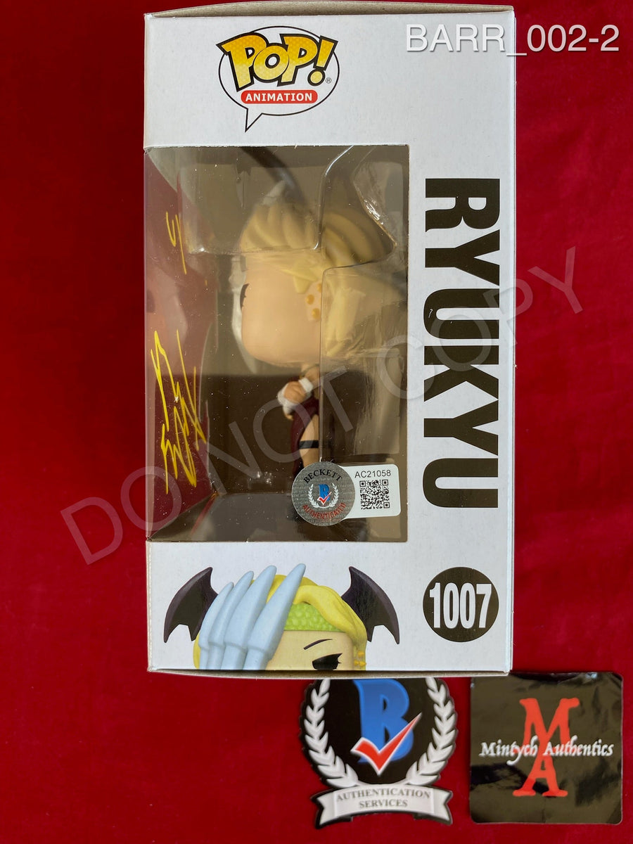 BARR_002 - My Hero Academia 1007 Ryuku Funko Pop! Autographed By Katel ...