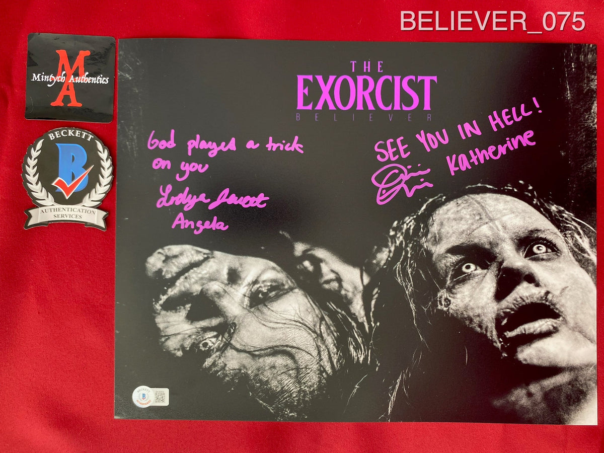 BELIEVER_075 - 11x14 Photo Autographed By Lidya Jewett & Olivia O'Neil ...
