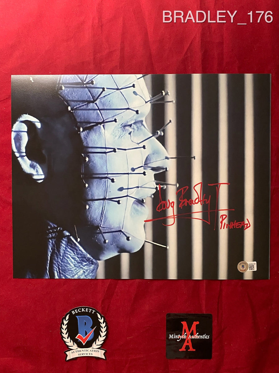 BRADLEY_176 - 11x14 Photo Autographed By Doug Bradley – Mintych Authentics