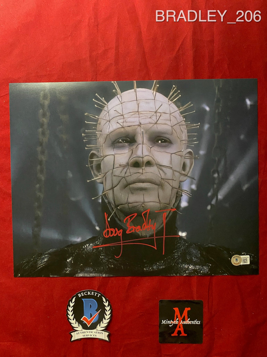 BRADLEY_206 - 11x14 Photo Autographed By Doug Bradley – Mintych Authentics