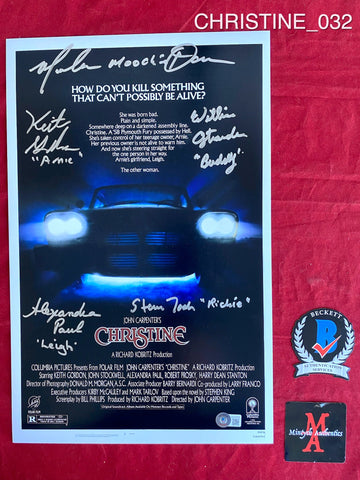Christine- Keith Gordan / John Carpenter Horror Autographs – Mintych ...