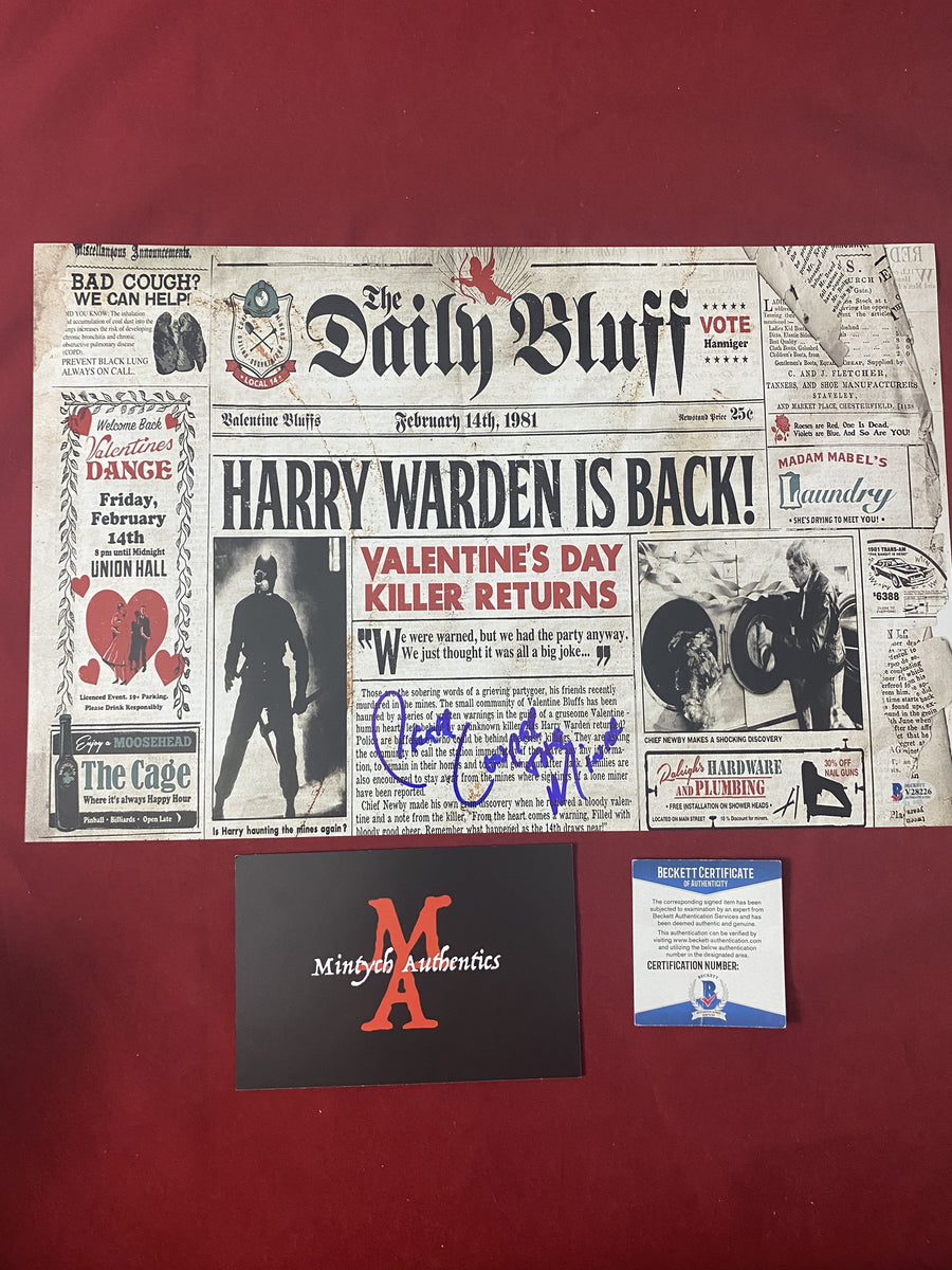 COWPER_242 - 11x17 Photo Autographed By Peter Cowper – Mintych Authentics