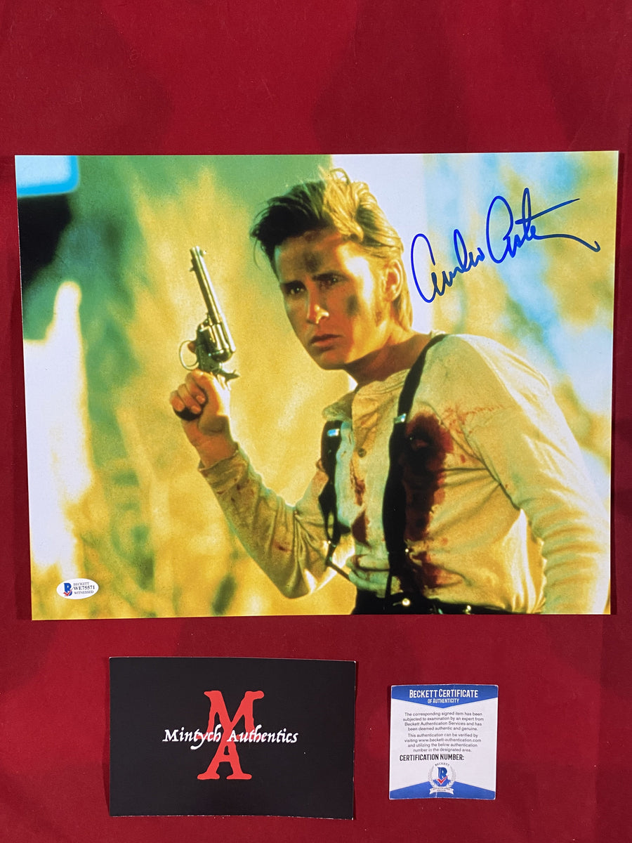 EMILIO_051 - 11x14 Photo Autographed By Emilio Estevez – Mintych Authentics