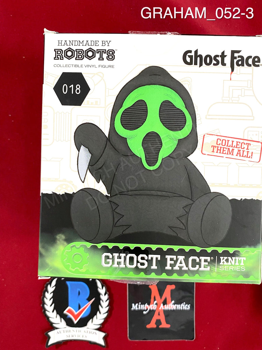 GRAHAM_052 - Ghost Face 018 Knit Series Handmade By Robots Vinyl Figur ...