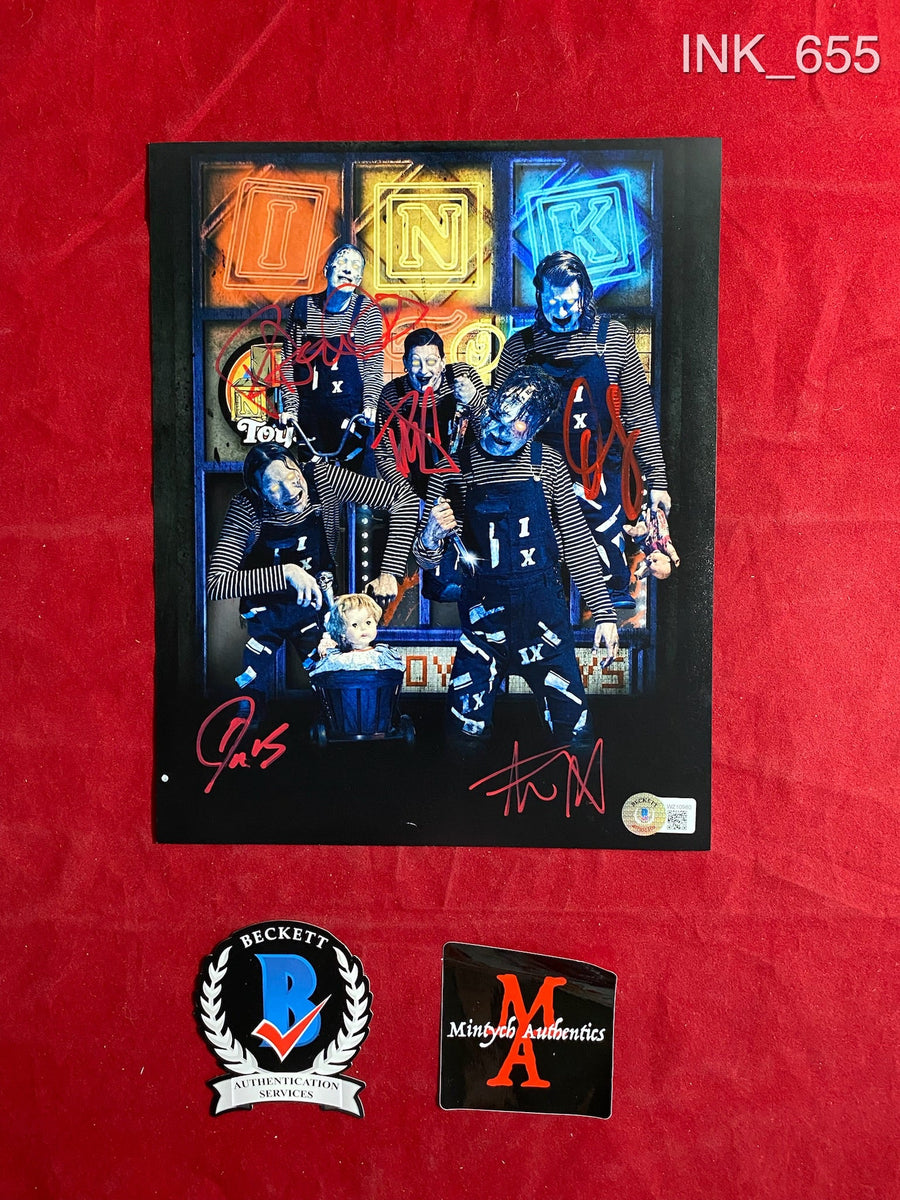 INK_655 - 8x10 Photo Autographed By Ice Nine Kills – Mintych Authentics