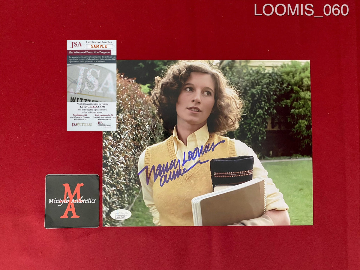 LOOMIS_060 - 8x10 Photo Autographed By Nancy Loomis – Mintych Authentics