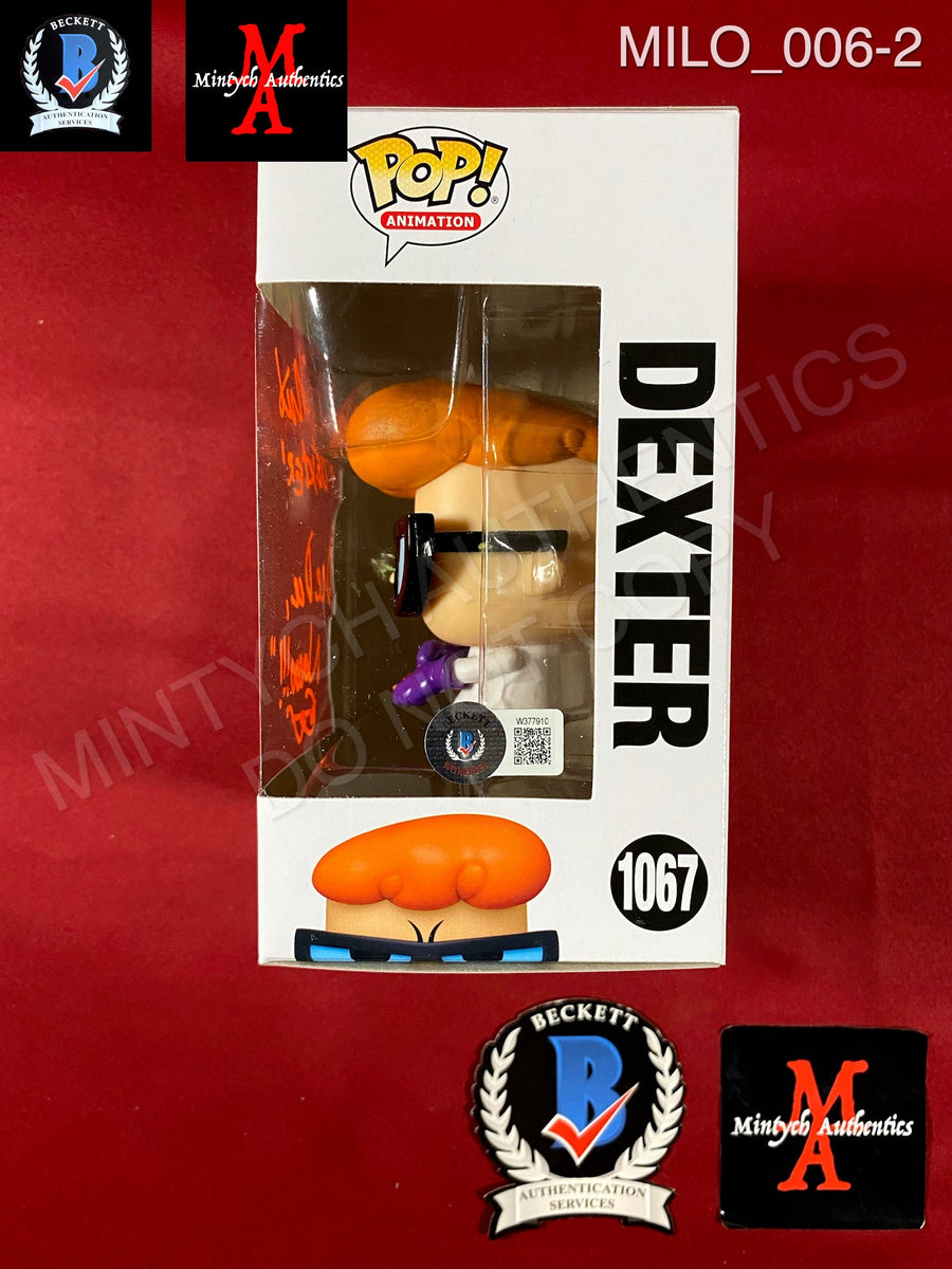 MILO_006 - Cartoon Network 1067 Dexter Funko Pop! Autographed By Candi ...