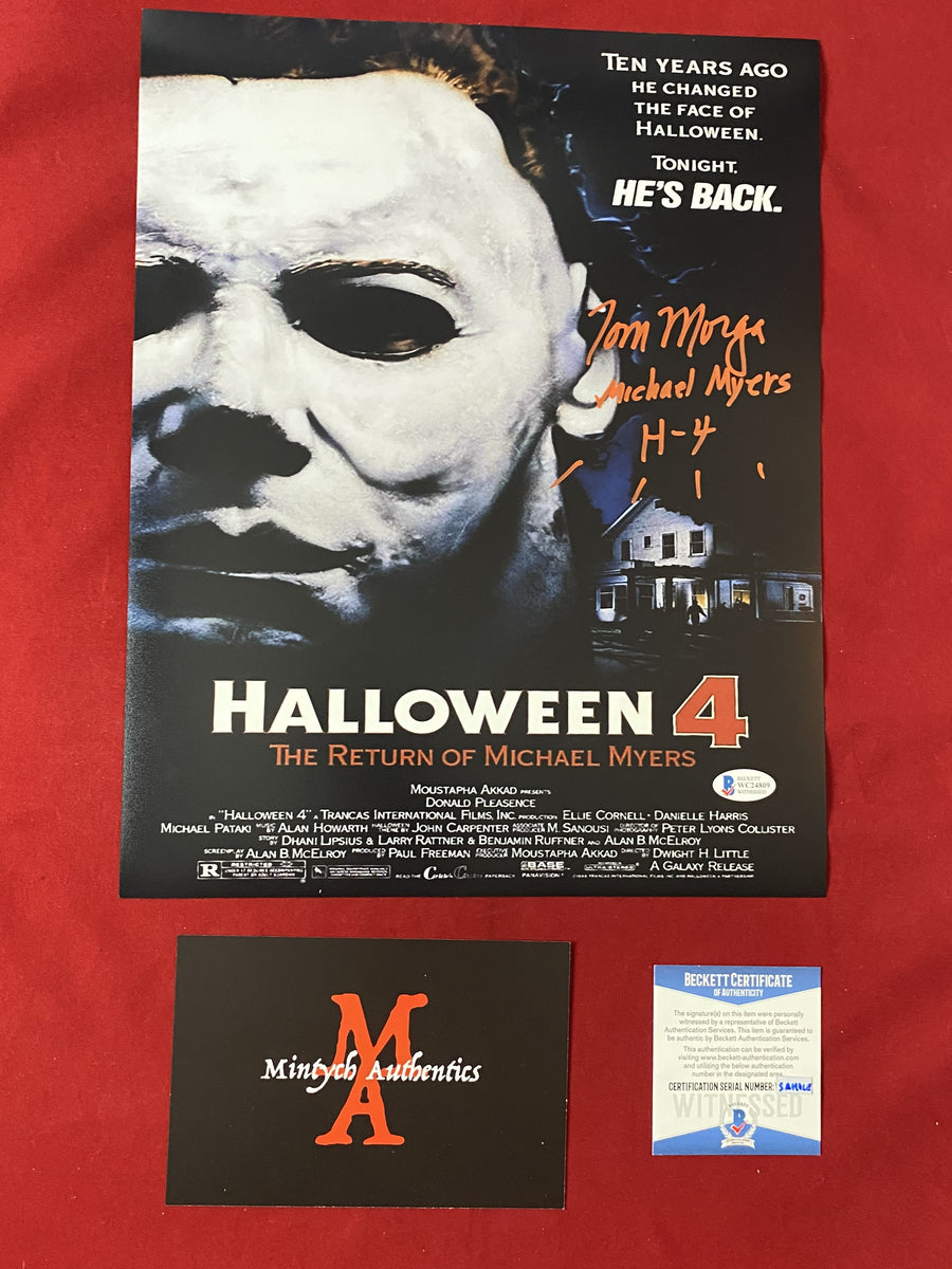 MORGA_278 - 11x14 Photo Autographed By Tom Morga – Mintych Authentics