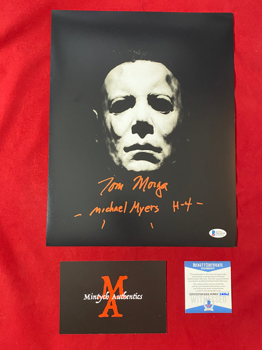 MORGA_296 - 11x14 Photo Autographed By Tom Morga – Mintych Authentics