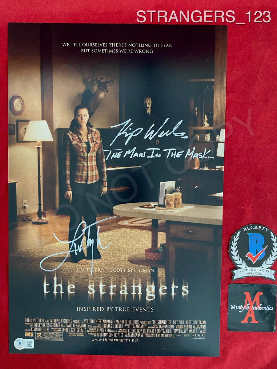 STRANGERS_123 - 11x17 Photo Autographed By Liv Tyler & Kip Weeks – Mintych Authentics