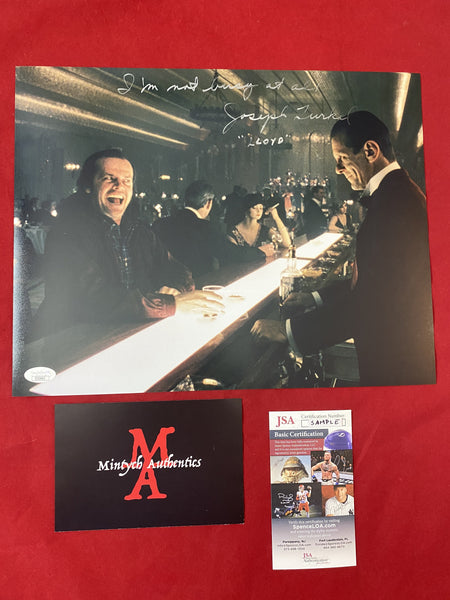 TURKEL_001 - 11x14 Photo Autographed By Joe Turkel – Mintych Authentics