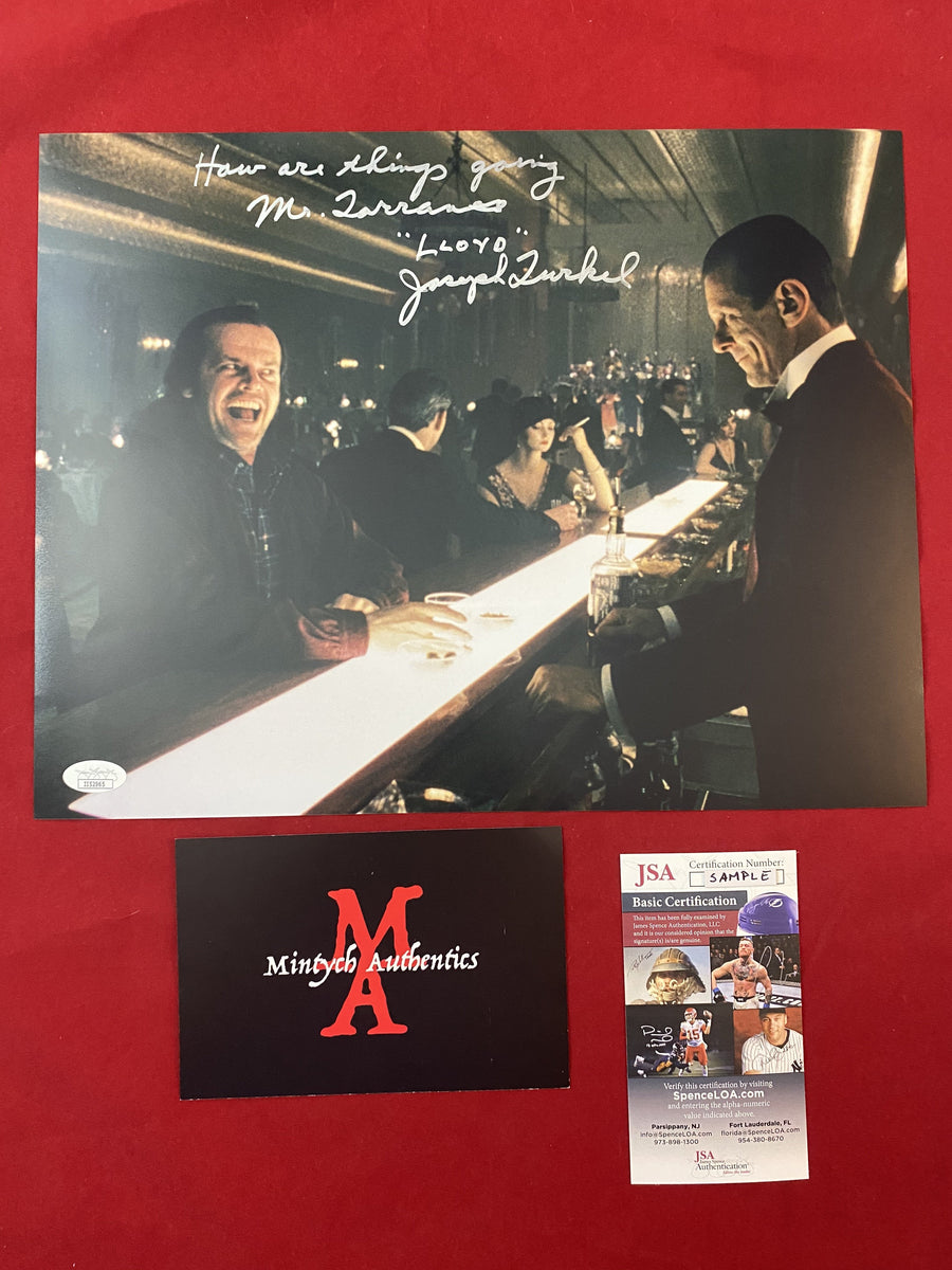 TURKEL_002 - 11x14 Photo Autographed By Joe Turkel – Mintych Authentics