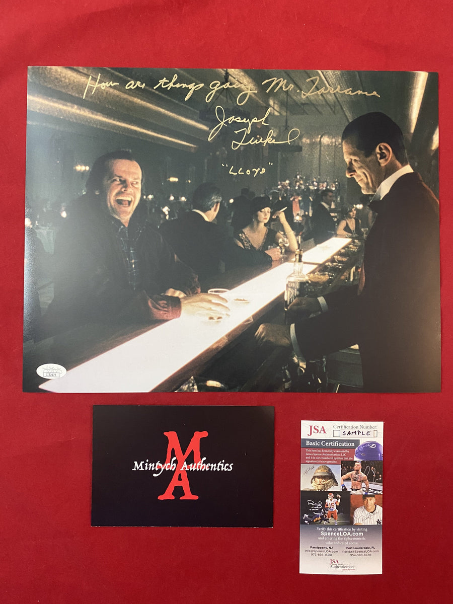 TURKEL_006 - 11x14 Photo Autographed By Joe Turkel – Mintych Authentics