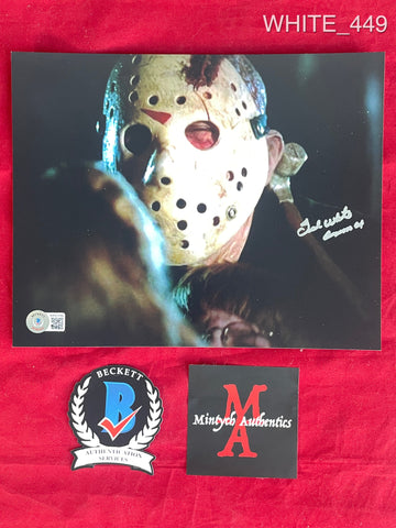 Ted White Jason Voorhees Horror Autographs – Mintych Authentics